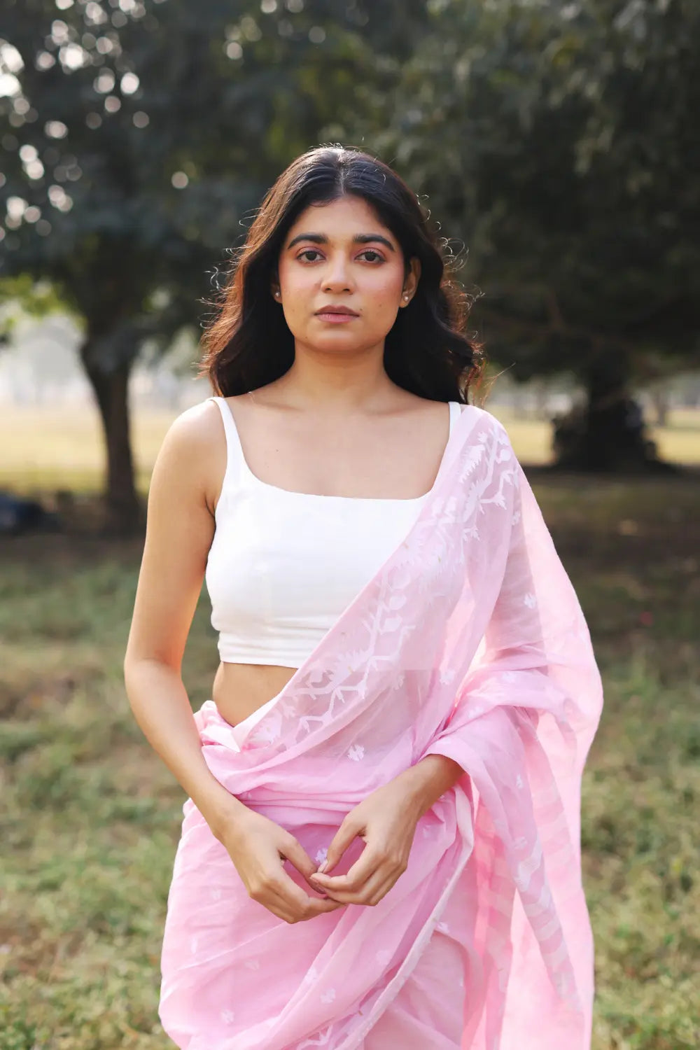 Classic Shwet White Blouse | Comfortable Cotton Wear